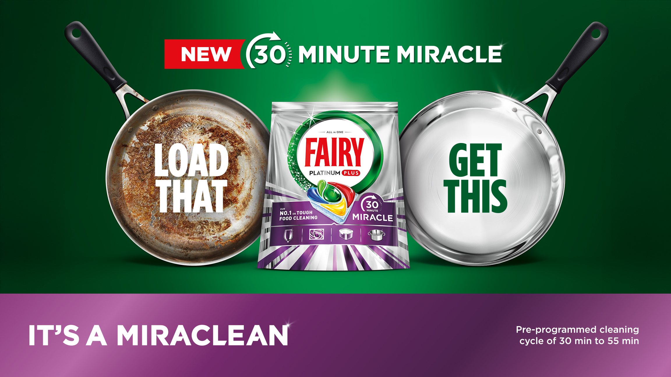 READY FOR A MIRACLEAN? Discover New Fairy 30 Minute Miracle - Fairy 30 ...