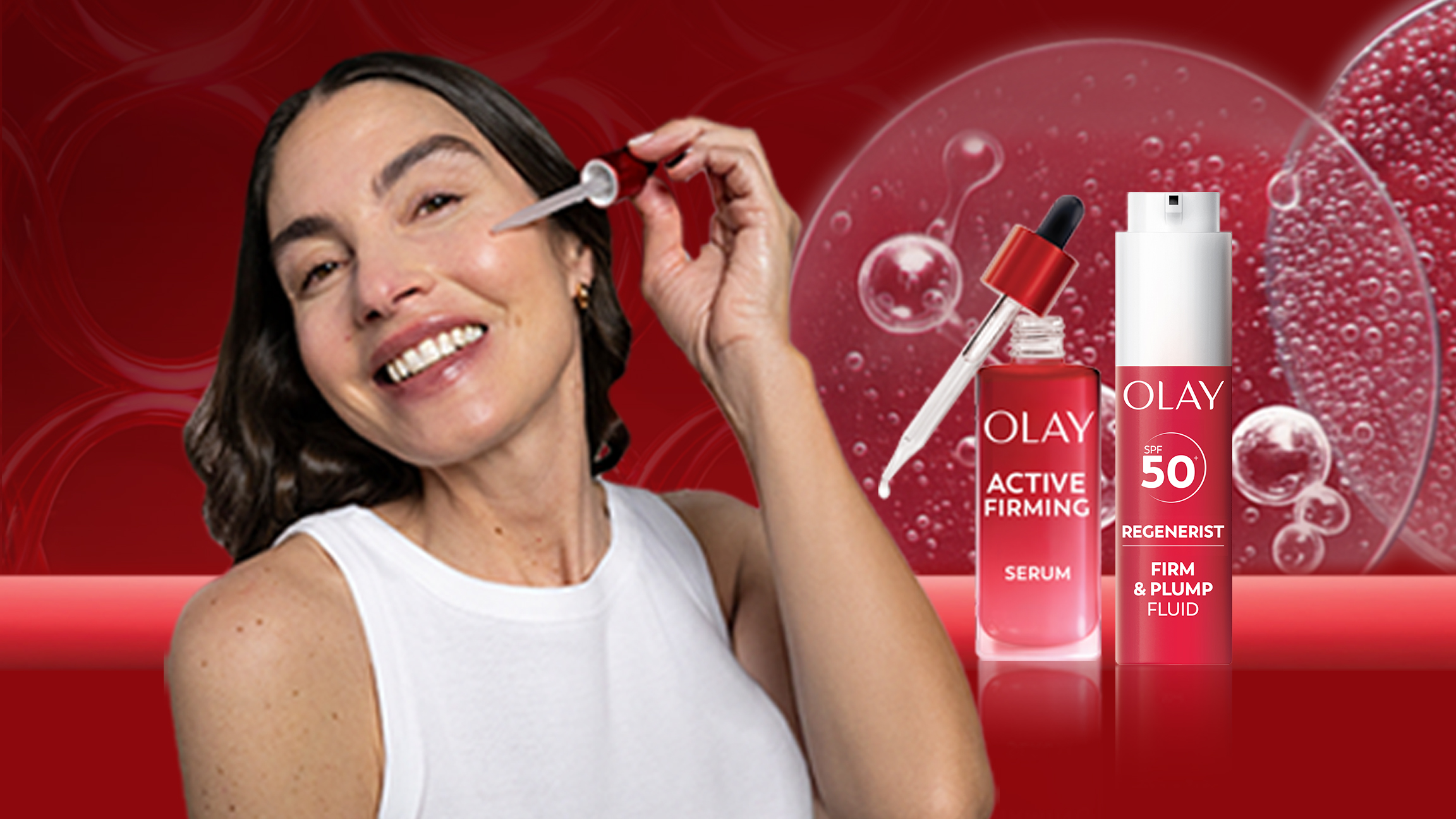 Main character skin starts here with OLAY Peptides - Firmer, Smoother ...